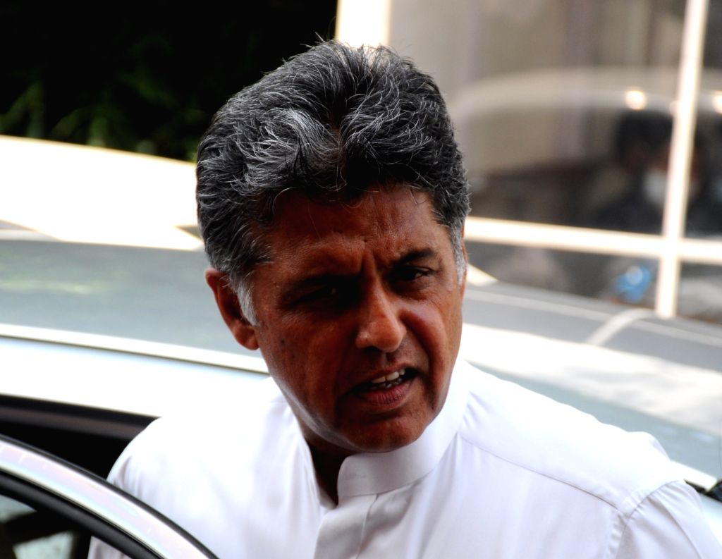 Congress MP Manish Tewari at Parliament