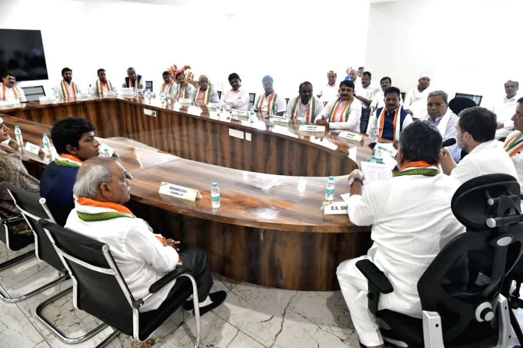 Congress' newly elected MP from Wayanad and Raebareli Rahul Gandhi ...