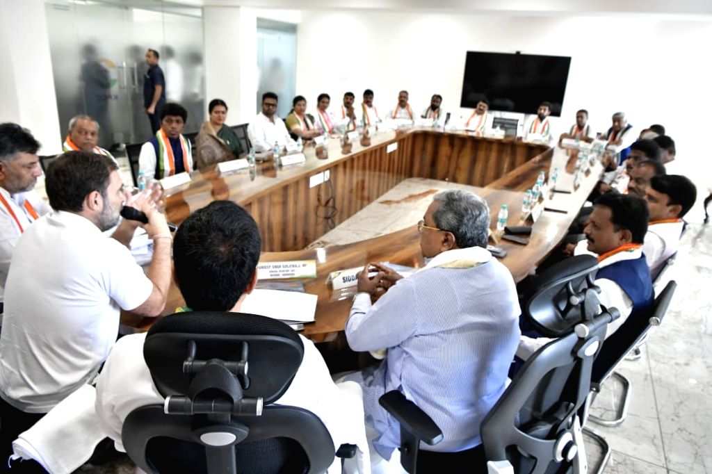 Congress' newly elected MP from Wayanad and Raebareli Rahul Gandhi ...
