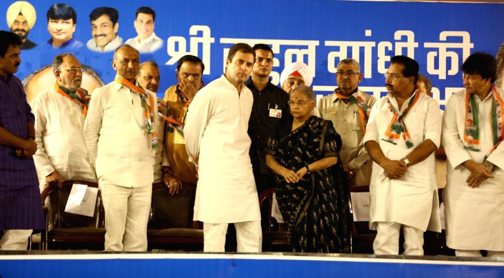 Election campaign rally - Rahul Gandhi