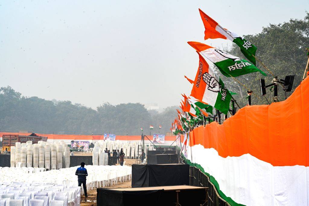 Congress readies for ‘Vote Chor-Gaddi Chhod’ rally in Delhi