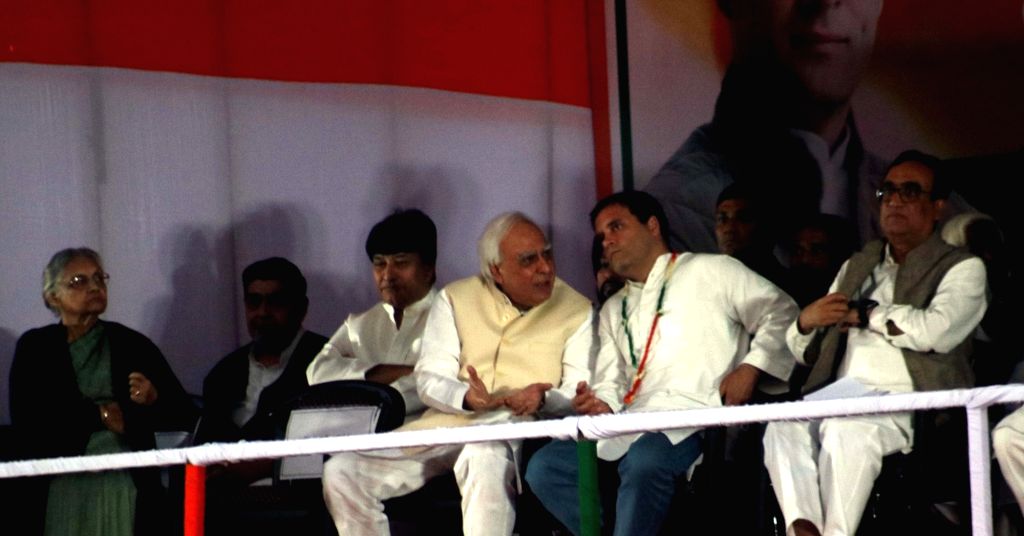 Congress rally - Rahul Gandhi