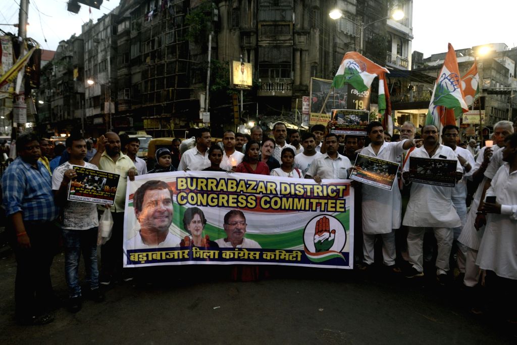 Vivekananda Flyover collapse - candle light vigil