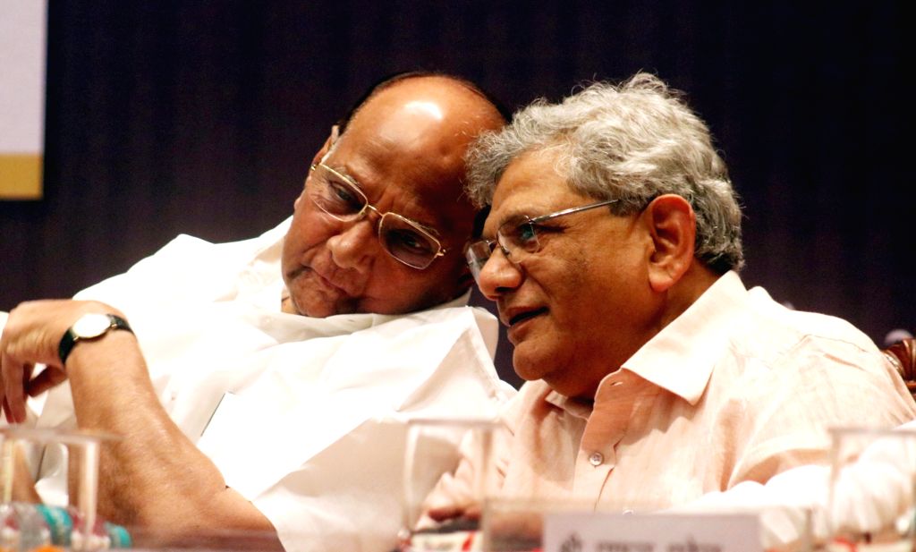 Sharad Pawar's autobiography "Apni Sharton Par" - launch
