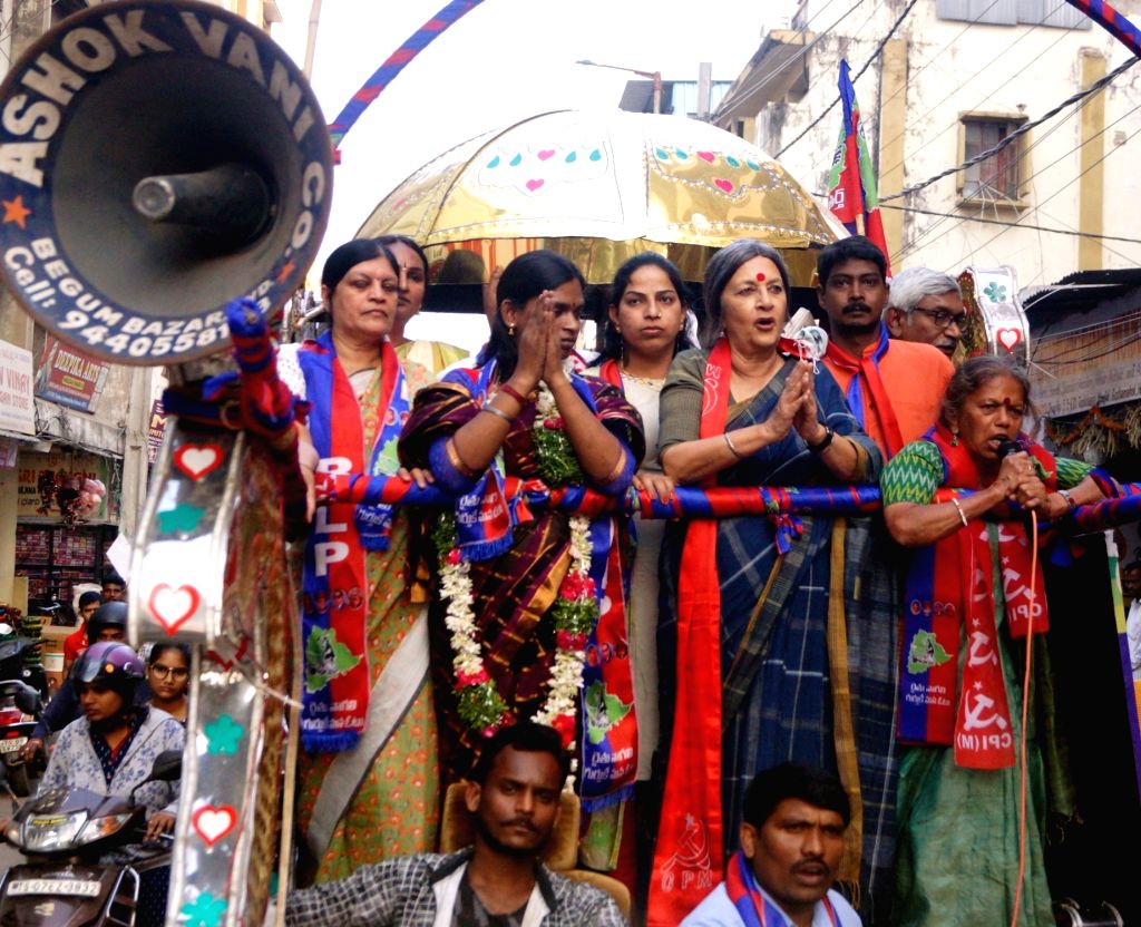 Telangana Assembly elections - Brinda Karat, Chandramukhi Muvvala
