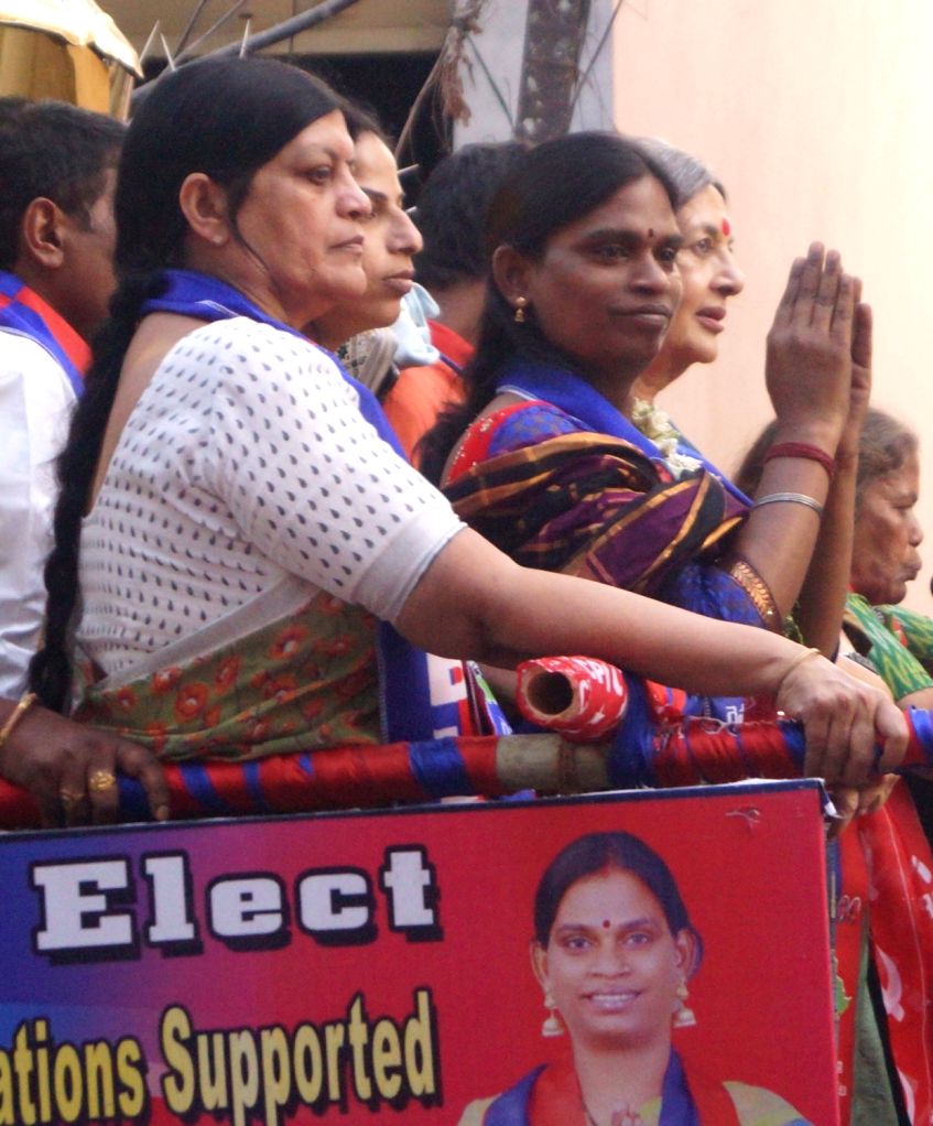 Telangana Assembly elections - Brinda Karat, Chandramukhi Muvvala