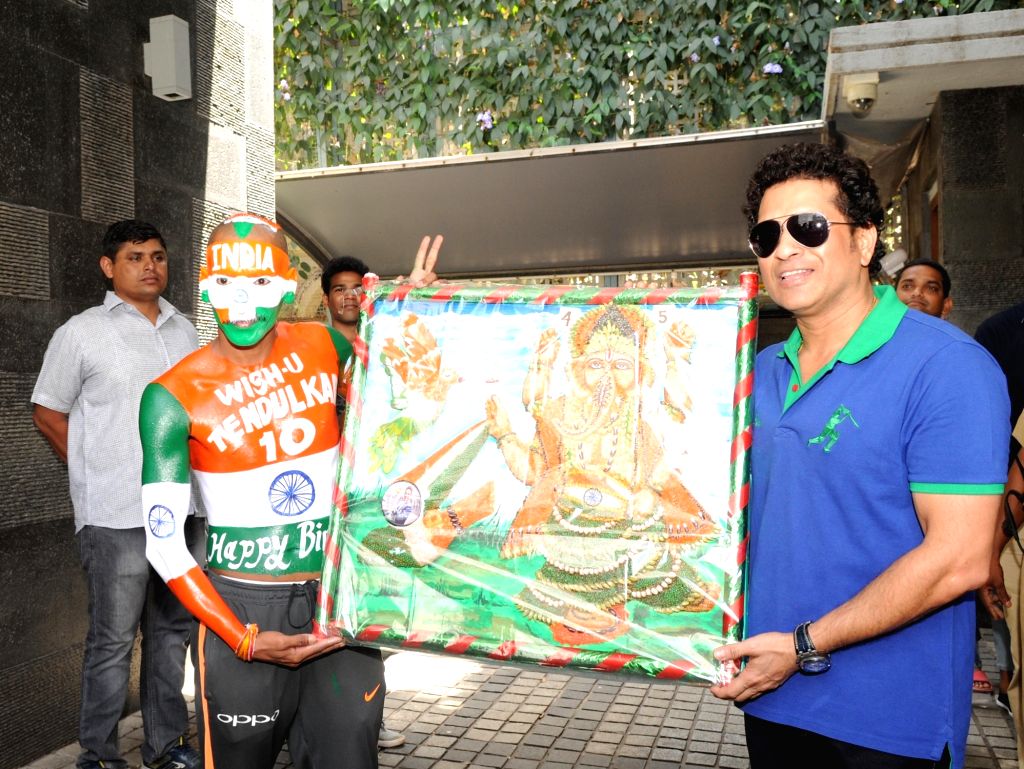 Sachin Tendulkar celebrates his birthday