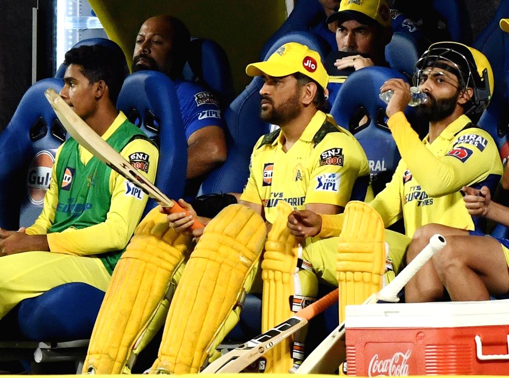 Bangalore : CSK captain MS Dhoni during the IPL 2023 match