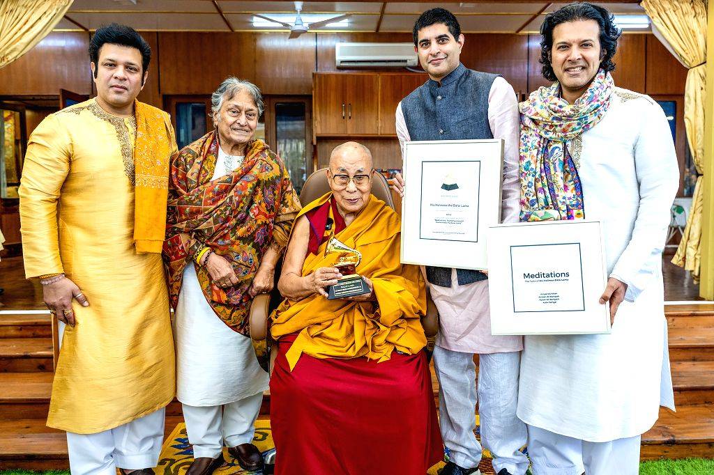 Dalai Lama Receives Grammy Award