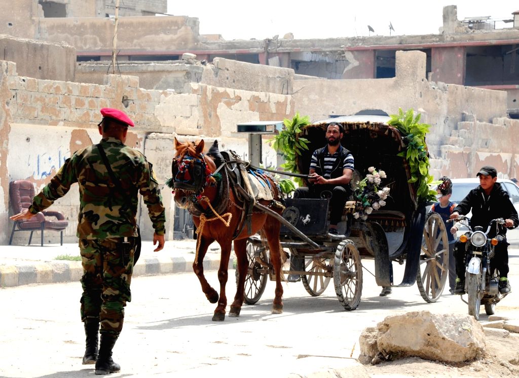 SYRIA-DAMASCUS-DOUMA-DAILY LIFE