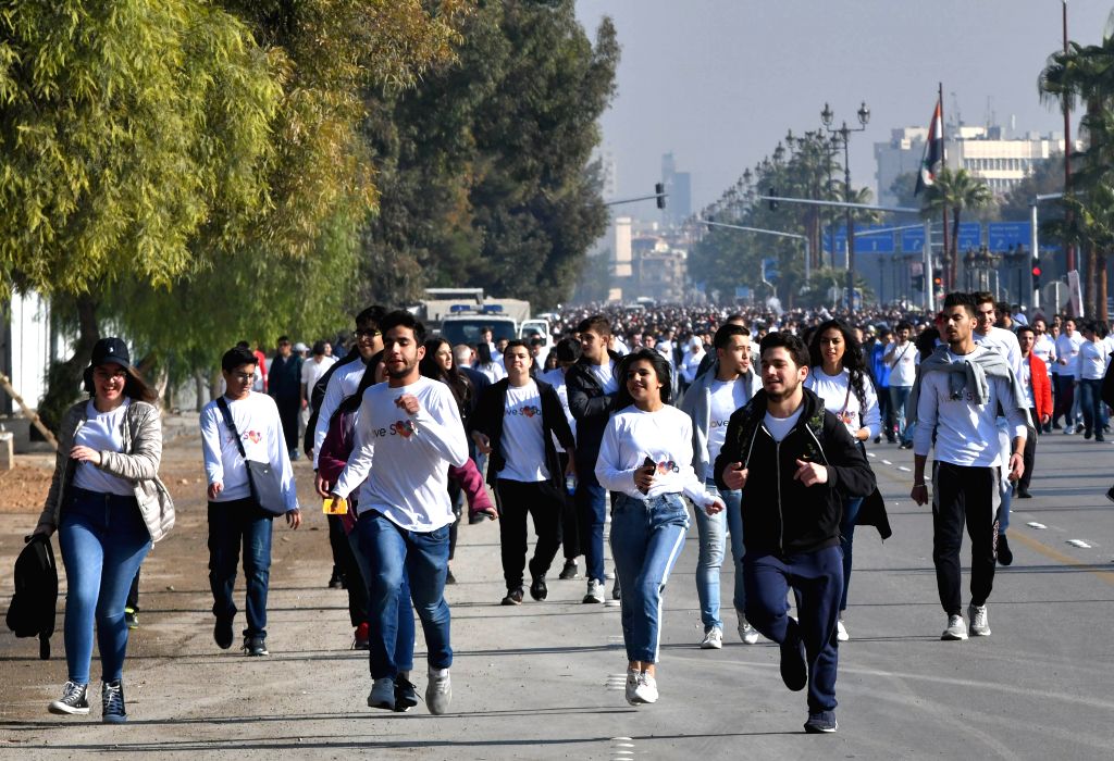 SYRIA-DAMASCUS-MARATHON IN COLORS
