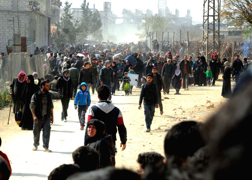 SYRIA-DAMASCUS-EASTERN GHOUTA-CIVILIANS-EVACUATION