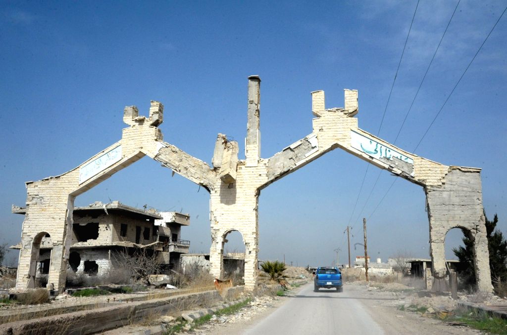 SYRIA-DAMASCUS-EASTERN-GHOUTA-LIBERATED TOWN