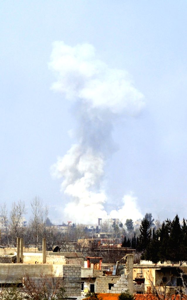 SYRIA-DAMASCUS-BATTLES-EASTERN-GHOUTA