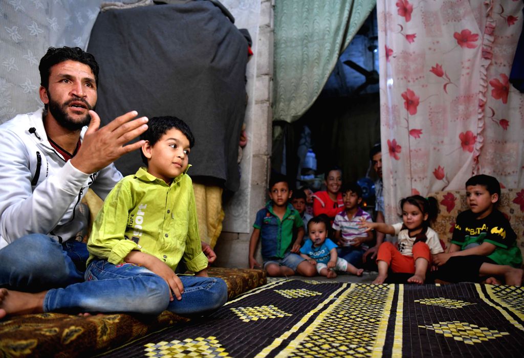 SYRIA-DAMASCUS-CHILDREN