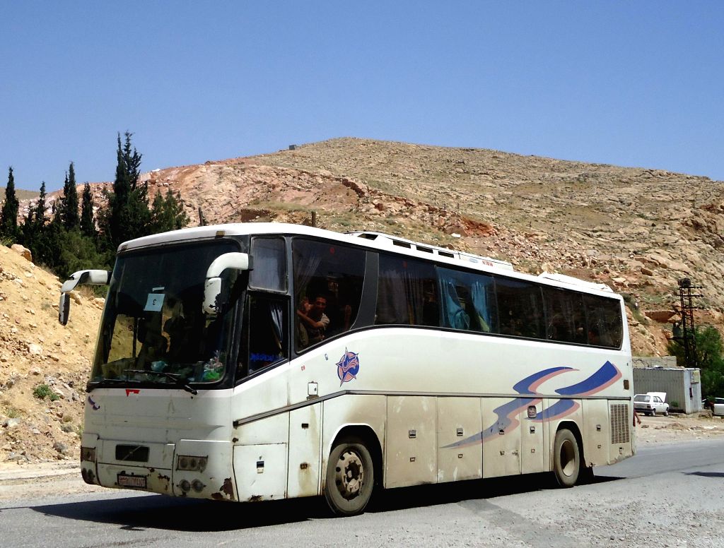 SYRIA-DAMASCUS-REBEL-EVACUATION