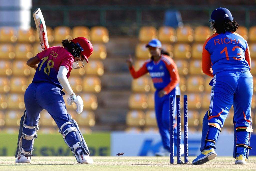 Dambulla : Women's Asia Cup 2024 Match Between India Women And UAE Women