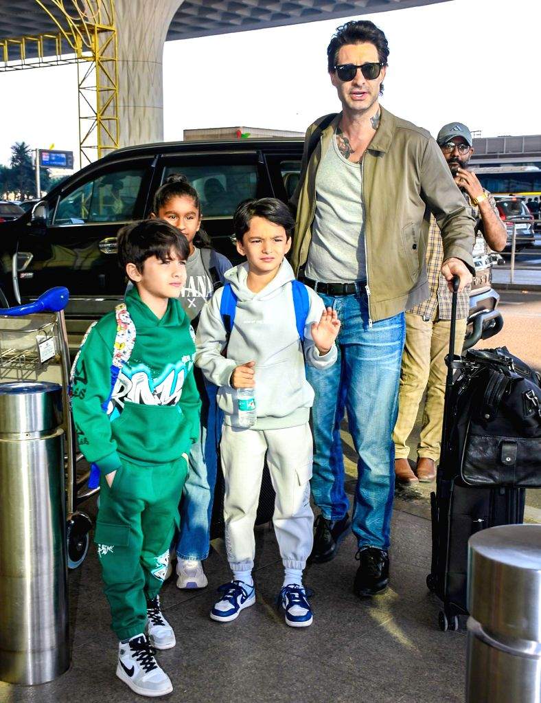 Daniel Weber spotted at Airport