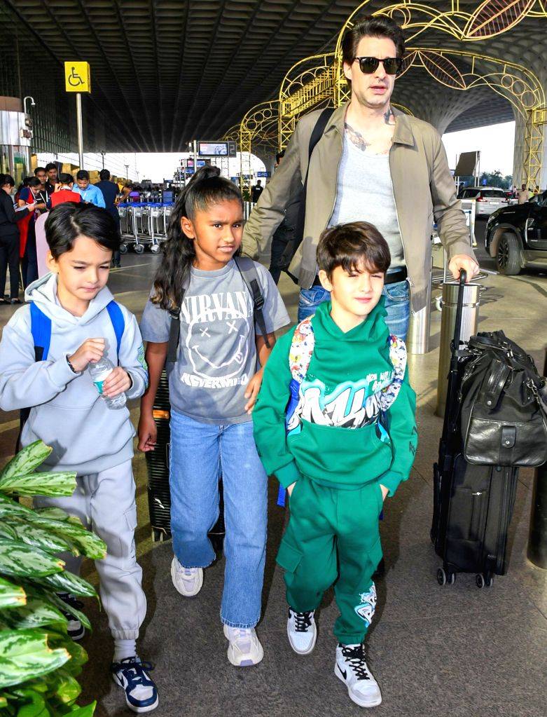 Daniel Weber spotted at Airport