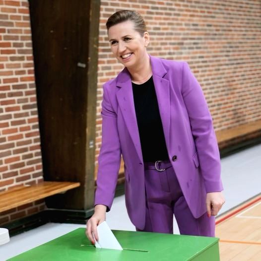 Free Photo:Danish Prime Minister Mette Frederiksen