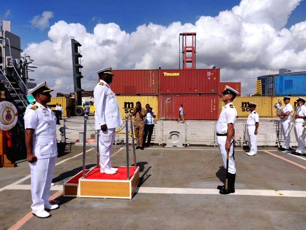 Tanzanian Navy Chief receives Indian ships on port of call