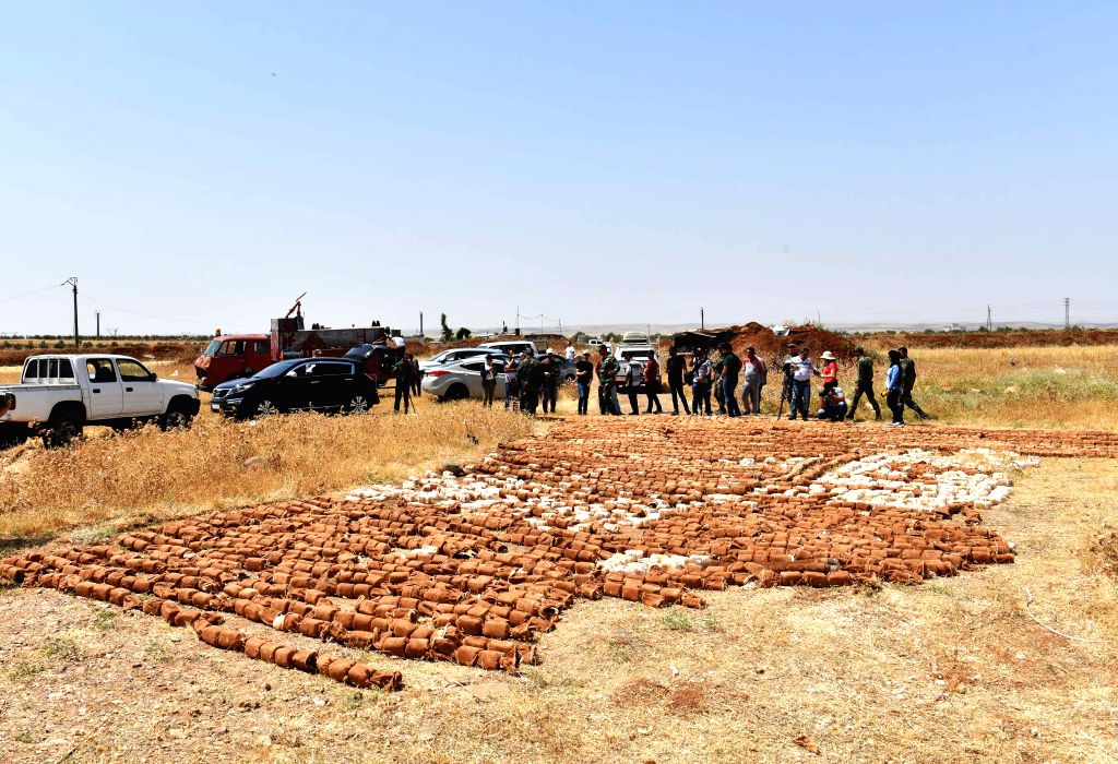 SYRIA-DARAA-EXPLOSIVES