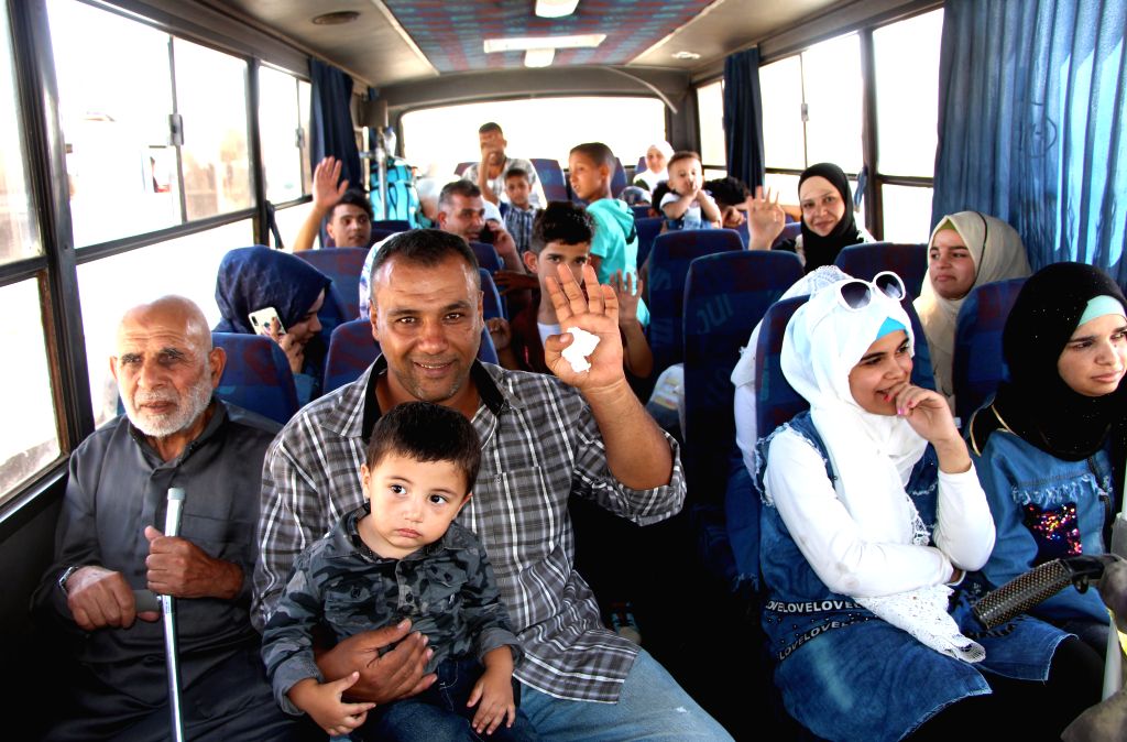 SYRIA-DARAA-REFUGEES-RETURN