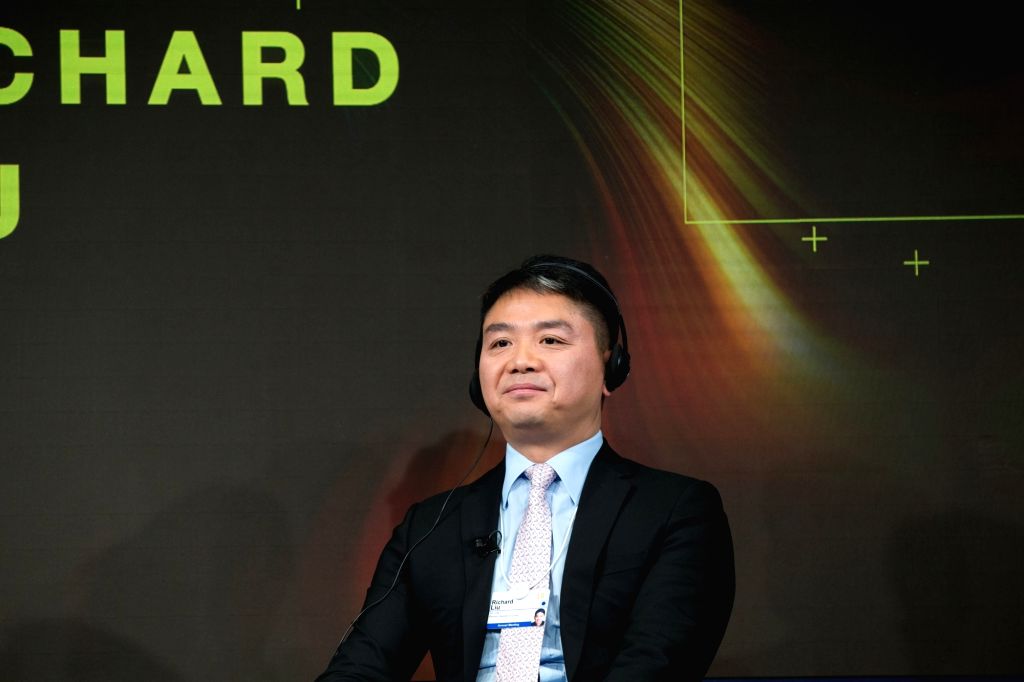 SWITZERLAND-DAVOS-WEF ANNUAL MEETING-GERMANY-RICHARD LIU