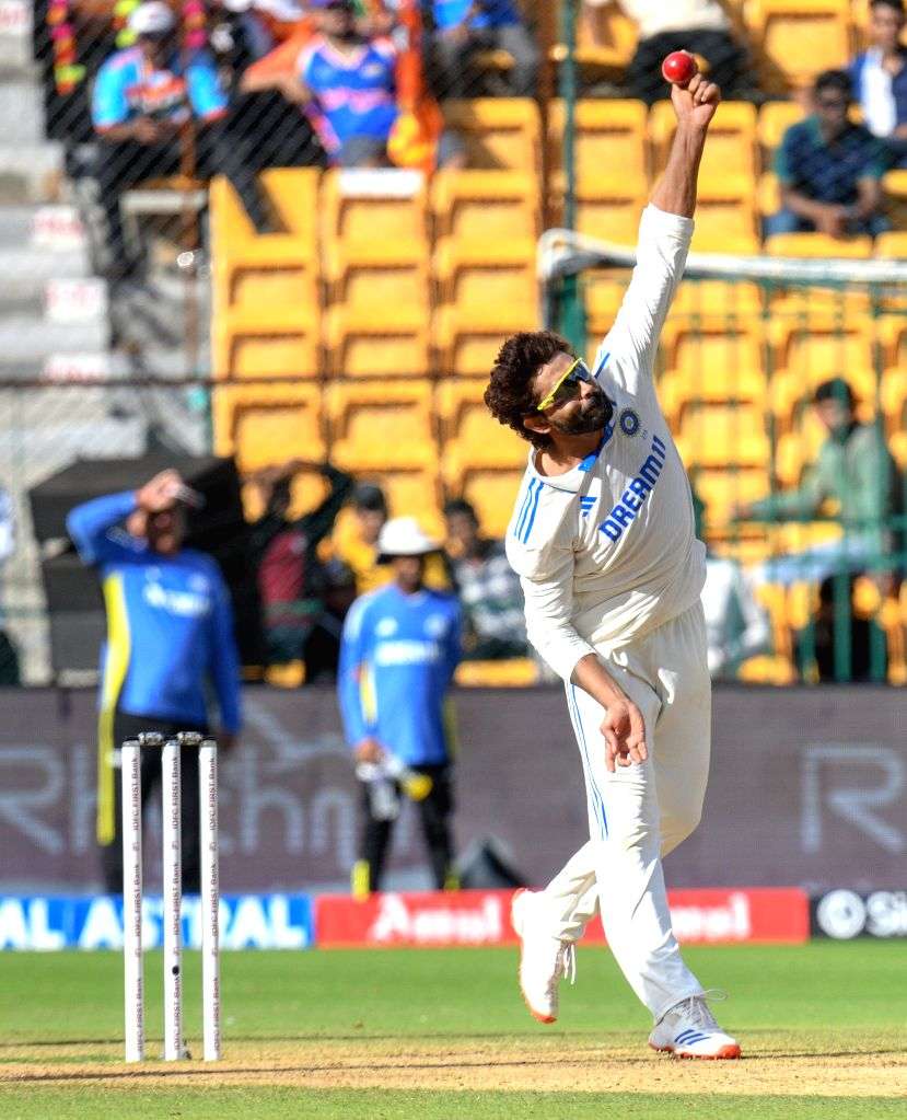 Day 2 of the first cricket Test match between India and New Zealand
