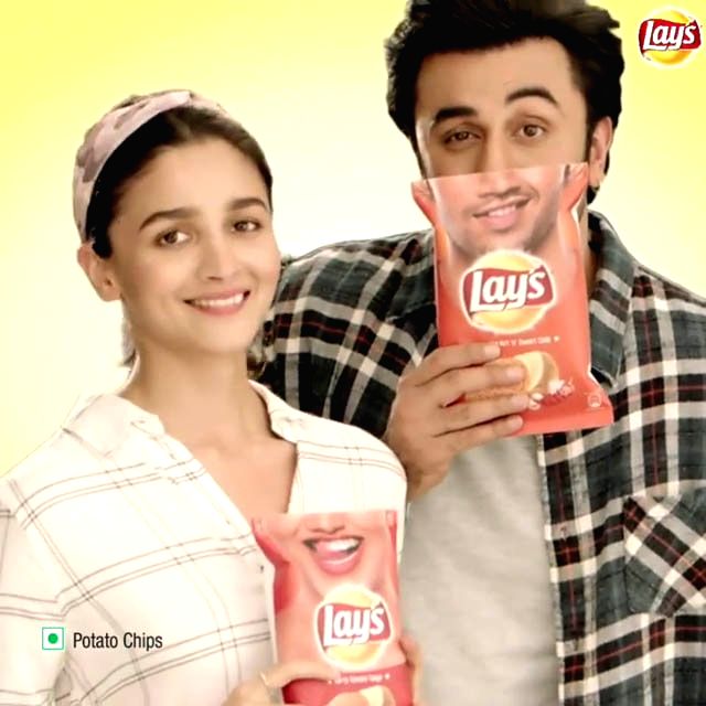 Alia Bhatt and Ranbir Kapoor turn brand ambassadors for Lay's