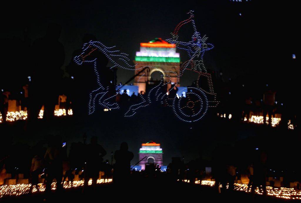 Deepotsav Celebration at Kartavya Path