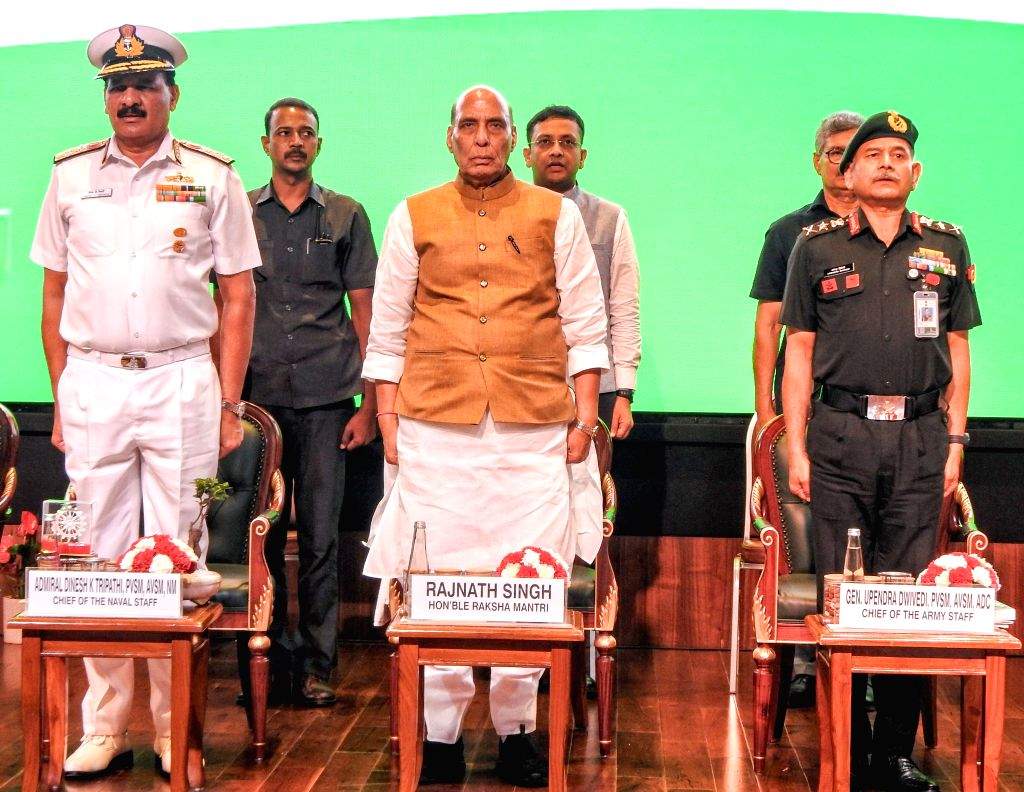 Defence Minister Rajnath Singh during Defence Accounts Department Day ...