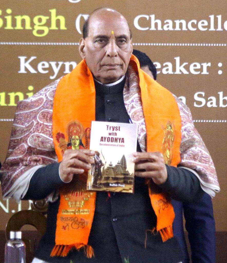 Defence Minister Rajnath Singh with Vishva Hindu Parishad (VHP ...