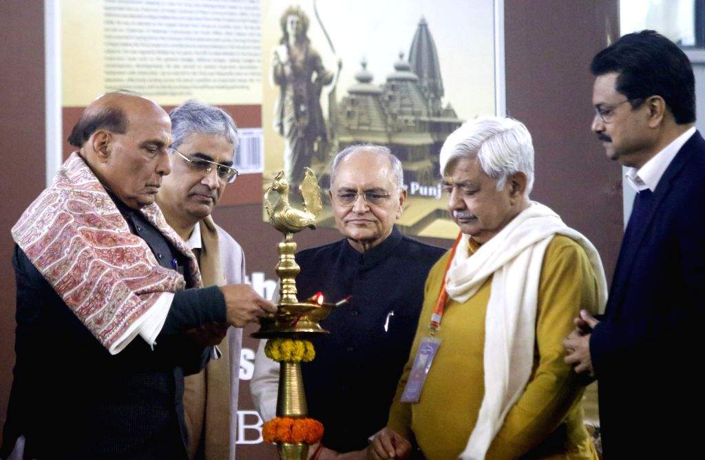 Defence Minister Rajnath Singh with Vishva Hindu Parishad (VHP ...
