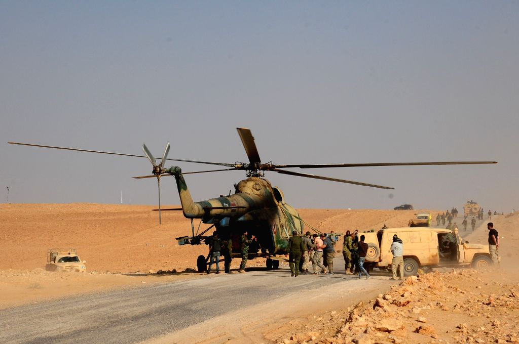 SYRIA-DEIR AL-ZOUR-AL-BUKAMAL-IS-MILITARY OPERATION