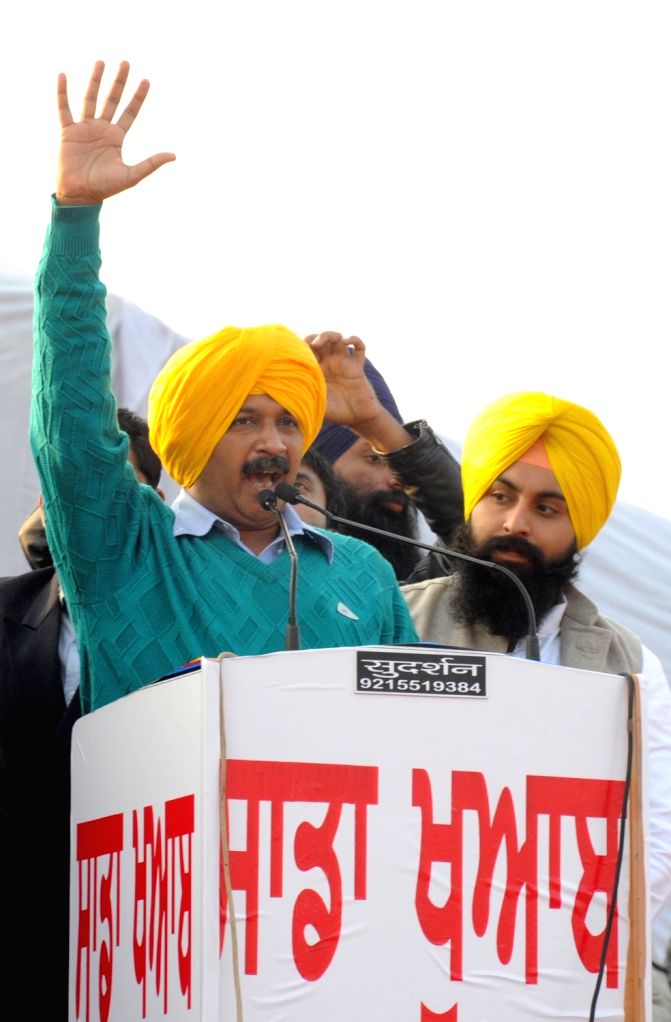 Arvind Kejriwal's rally