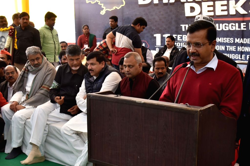 Kejriwal, Derek O'Brien extend support to Chandrababu Naidu