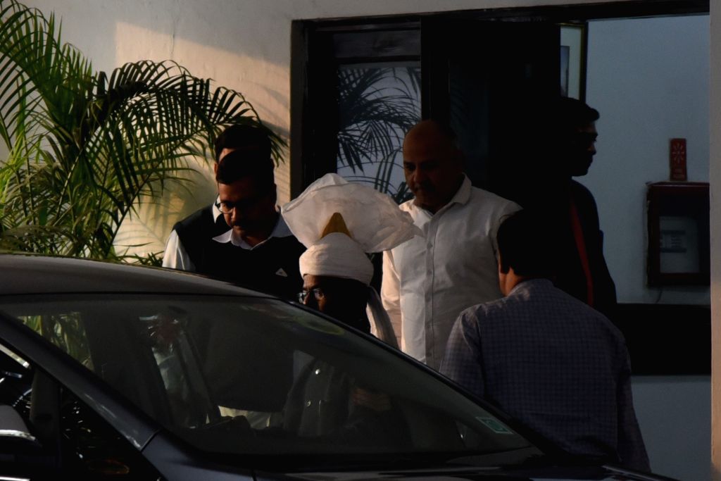 Kejriwal at Raj Niwas