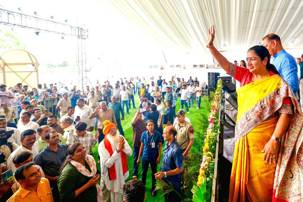 Delhi CM Rekha Gupta Inaugurates Bus Terminal