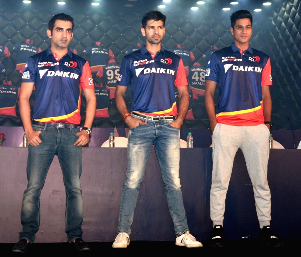Delhi Daredevils jersey launch