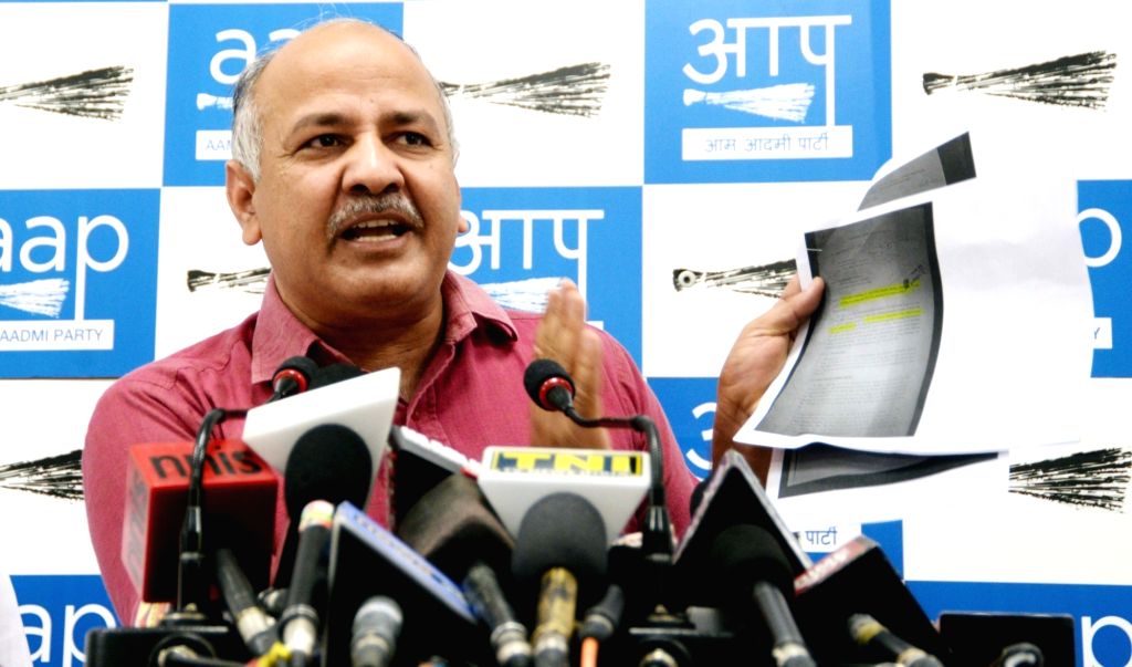 Manish Sisodia's press conference