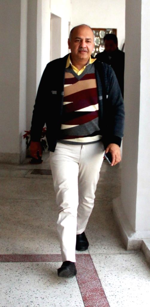 Manish Sisodia at Delhi Assembly