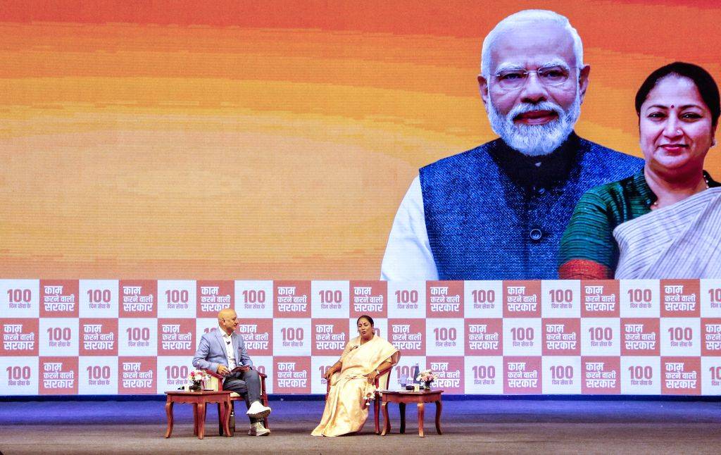Delhi Govt Marks 100 Days with '100 Din Sewa Ke' Event