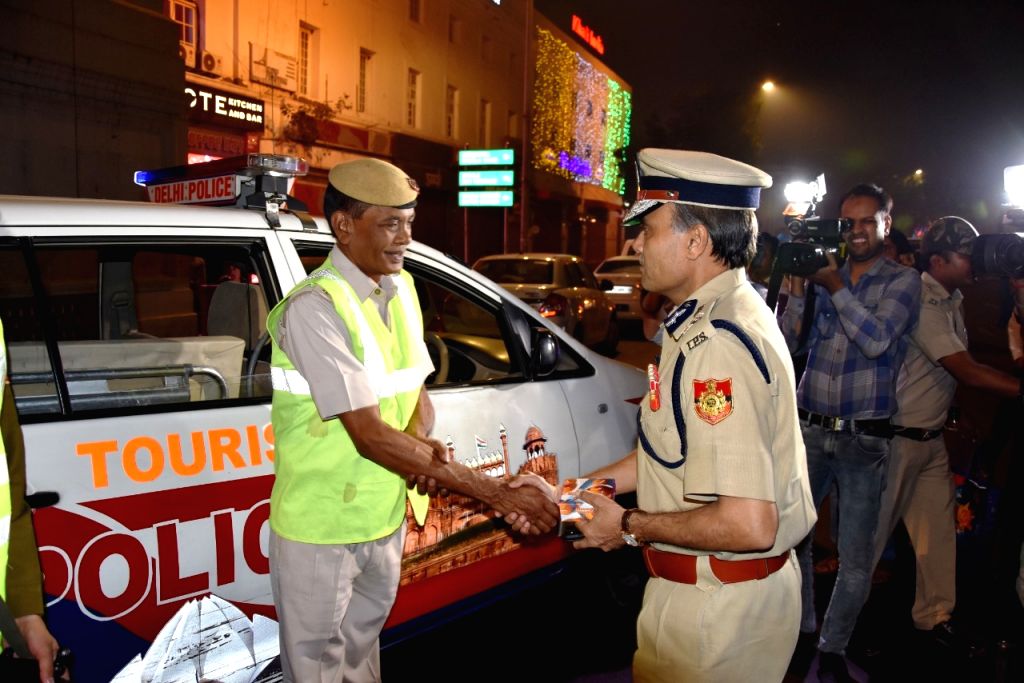 Delhi Police Commissioner on Duty on Diwali