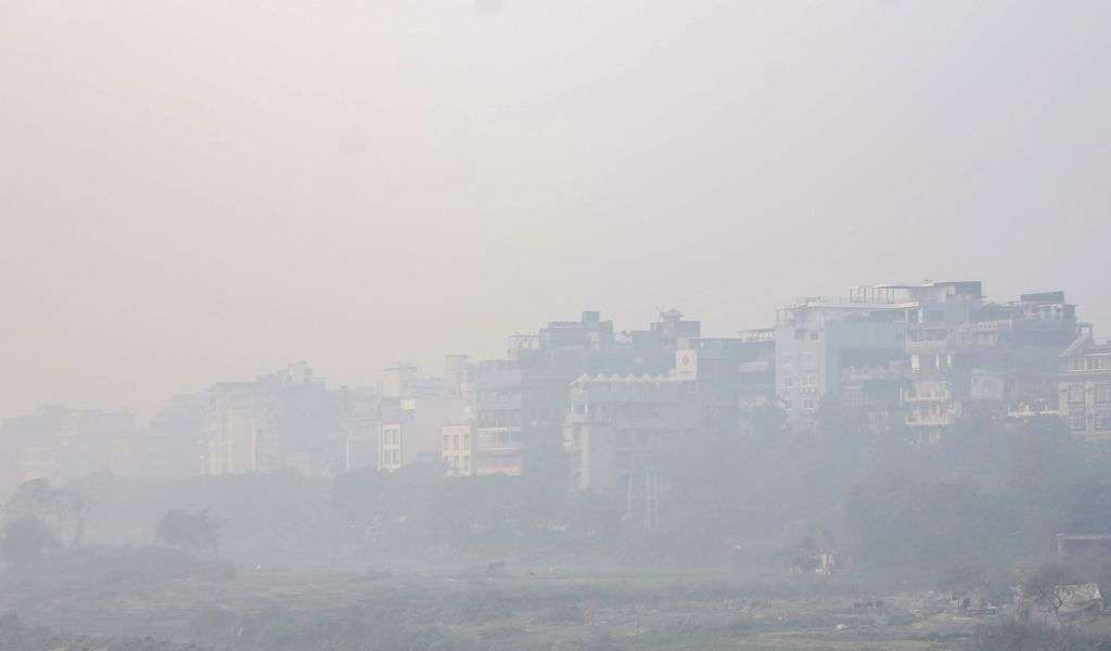 Dense Smog Blankets New Delhi