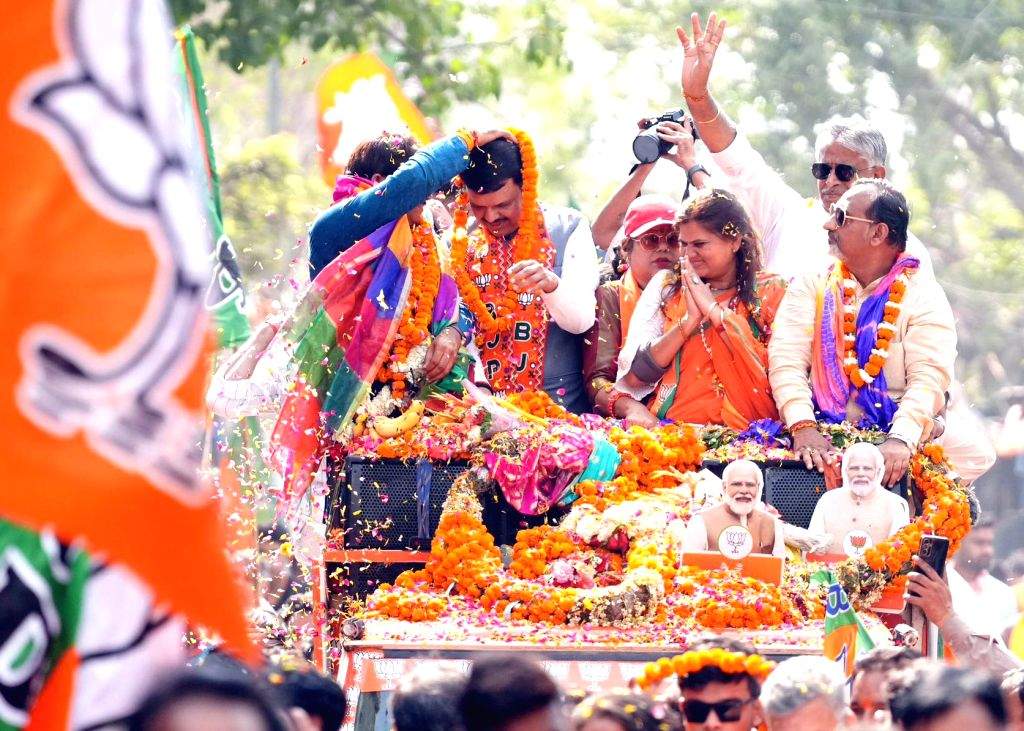 Deputy Chief Minister of Maharashtra and BJP leader Devendra Fadnavis ...