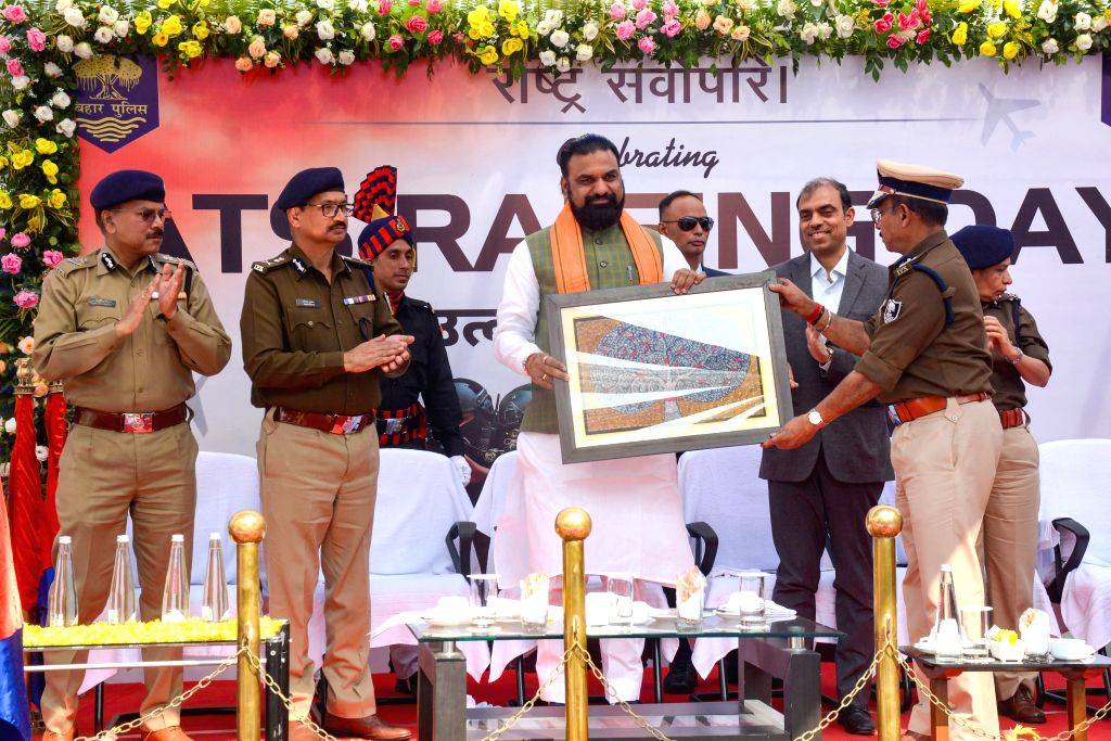 Deputy CM Samrat Choudhary attends the foundation day of ATS Bihar