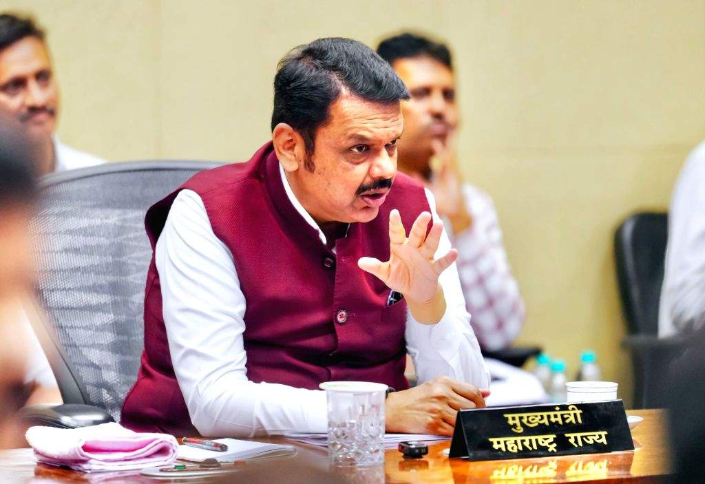 Devendra Fadnavis chairs the CMO Social Sector War Room meeting