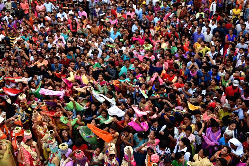 Manda Puja - People perform rituals to pray for rains