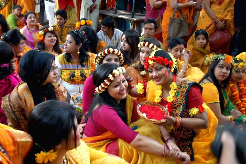 (130214) Pahela Falgun festival in Dhaka
